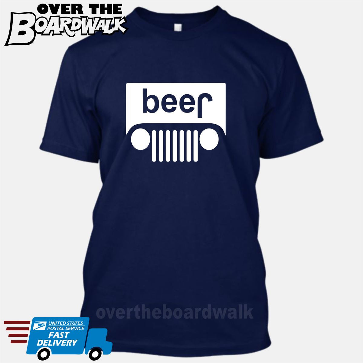 Beer White Grilles | Jeep Parody Alcohol Humour | Men's Drinking [T-sh ...